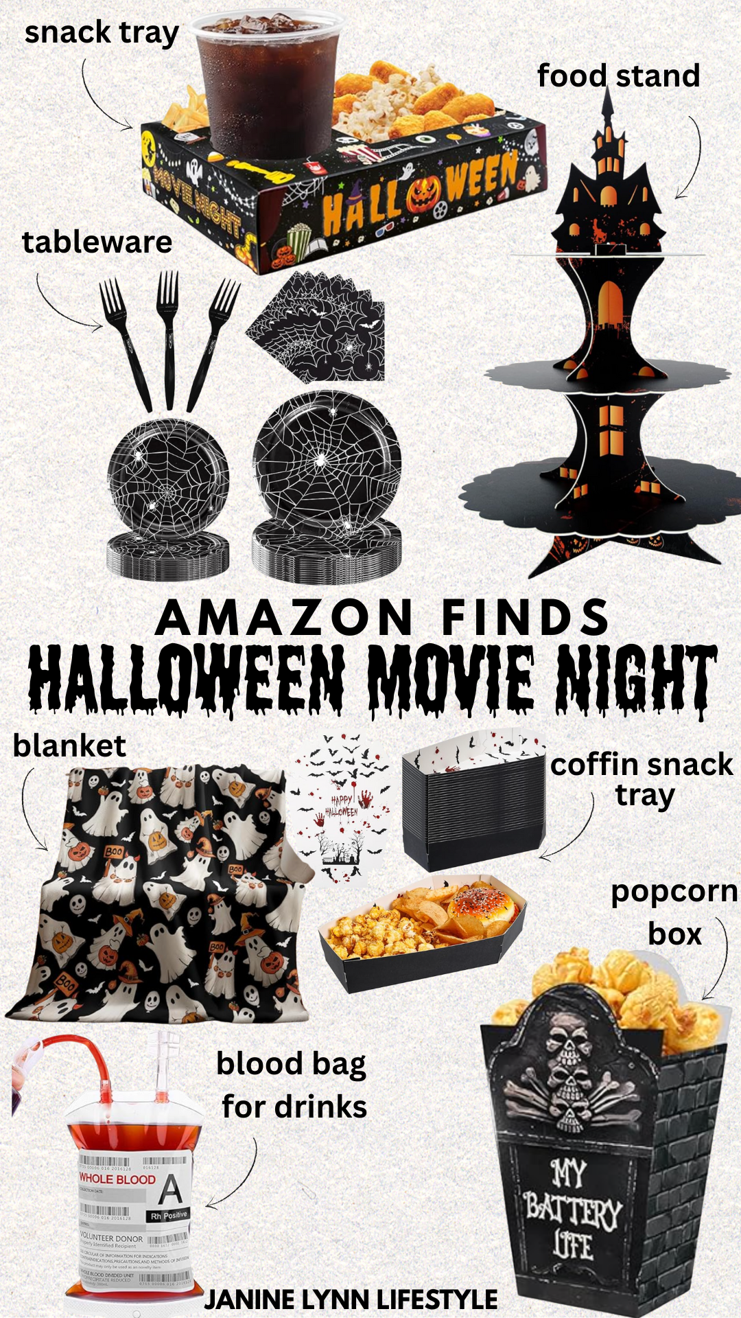 Halloween Movie Night Essentials